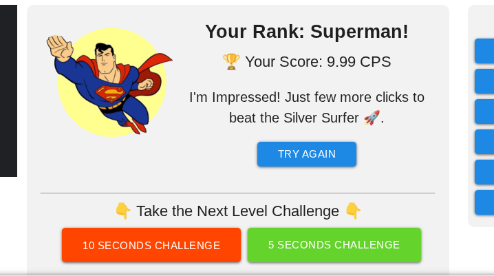 Click Test 10 seconds (Check Your Click Speed in 10 second)